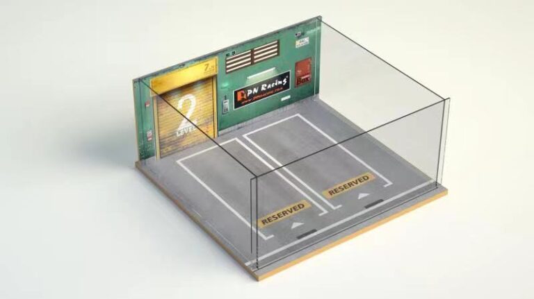 Mini-Z Realistic Car Garage 1/28 – PN Racing